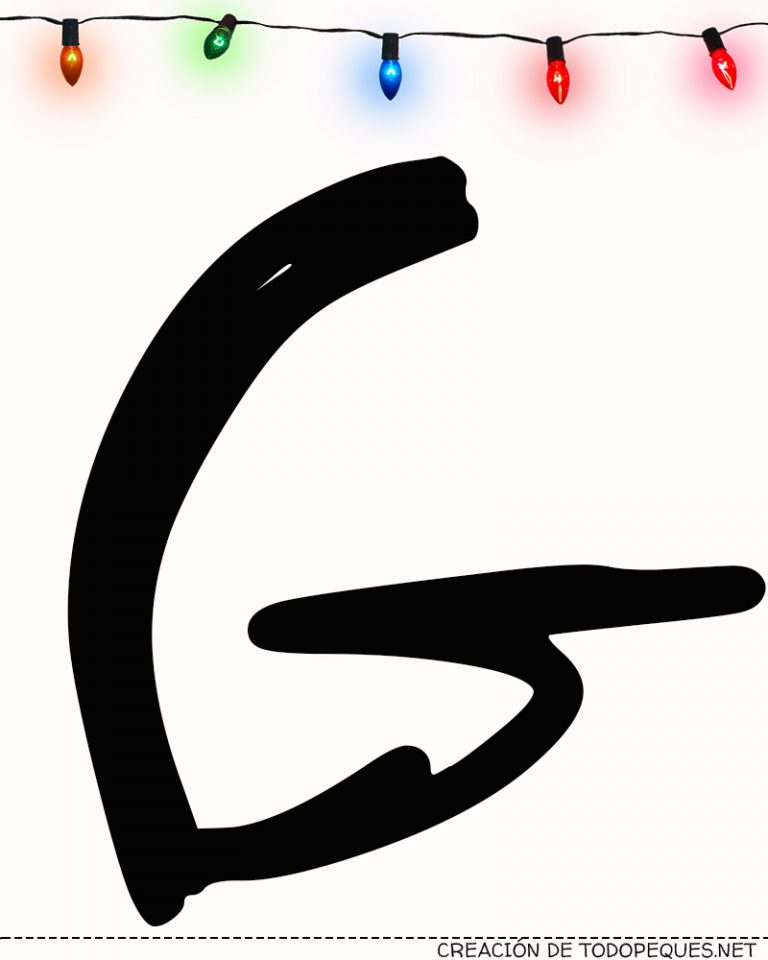 Stranger Things Abecedario para imprimir - Todo Peques